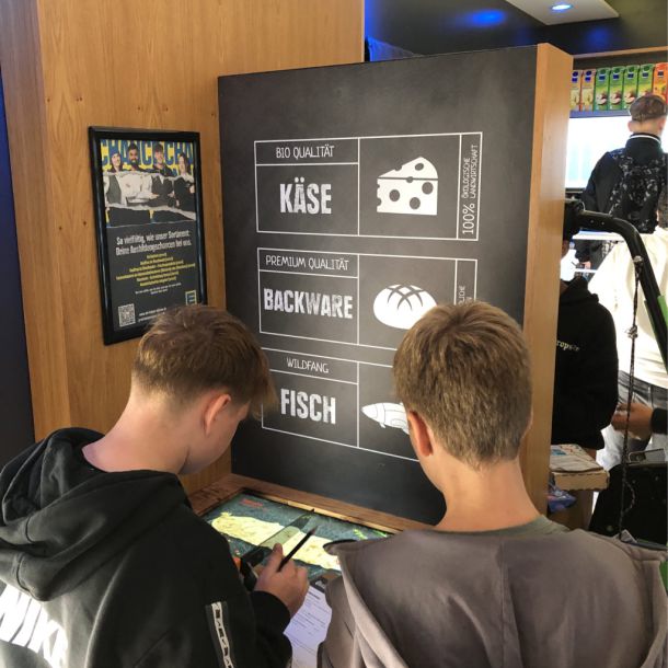 EDEKA Talente-Truck an der HLS