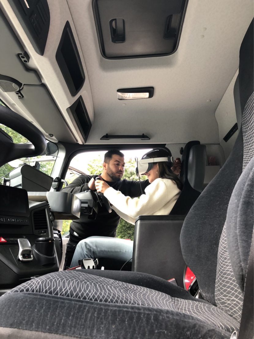 EDEKA Talente-Truck an der HLS